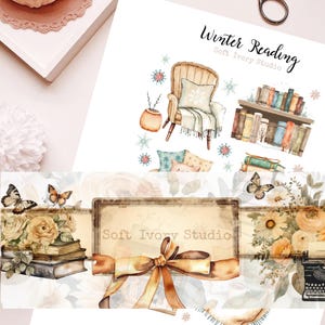 Winter Reading Sticker Sheet | Journal Stickers | Planner Stickers ...