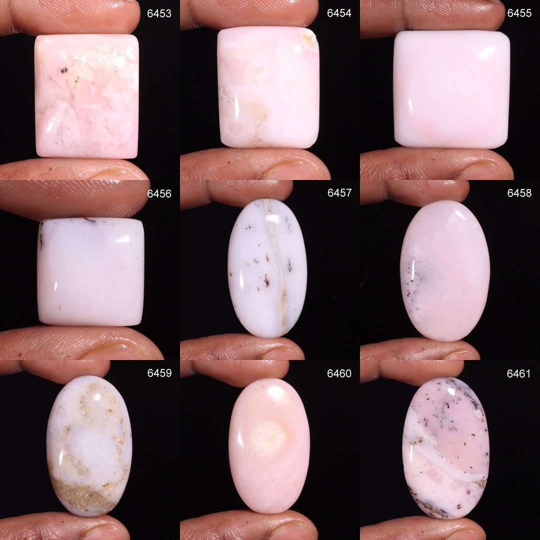 Pink Opal Gemstone, Pink Opal Jewelry, Natural Pink Opal, Pink Opal ...