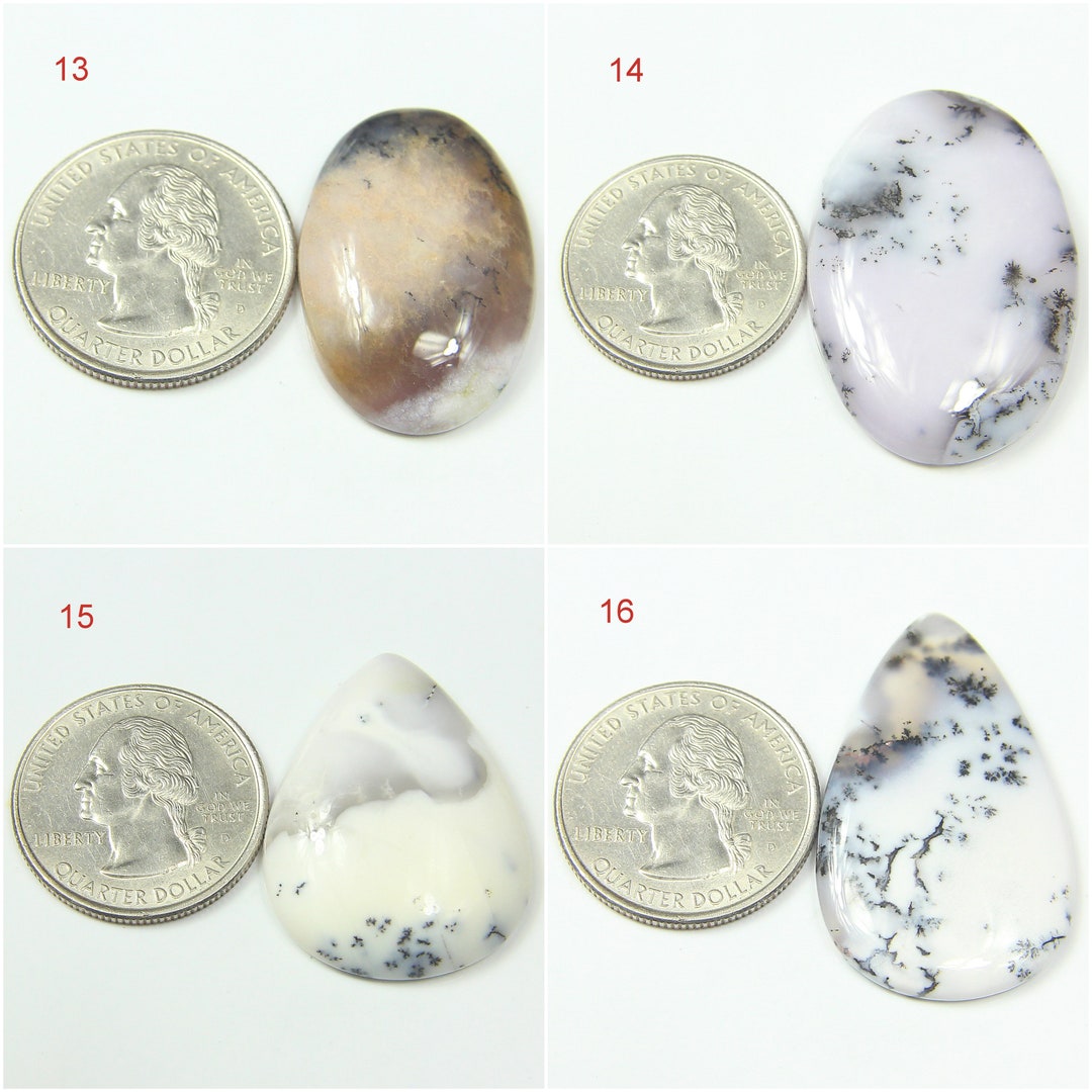 Dendritic Agate Gemstone, Natural Dendritic Agate Gemstone, Attractive ...