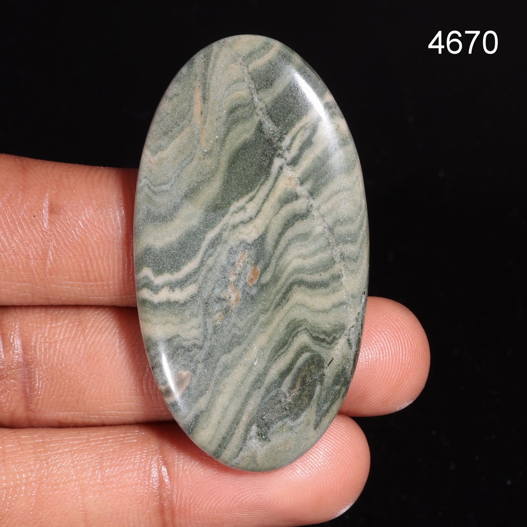 Ricolite Serpentine Cabochon Loose Gemstone, Smooth Natural Ricolite ...