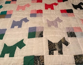 Scottie Dog Quilt Pattern - Etsy