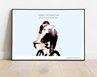 Tadej Pogacar Poster - Etsy Canada