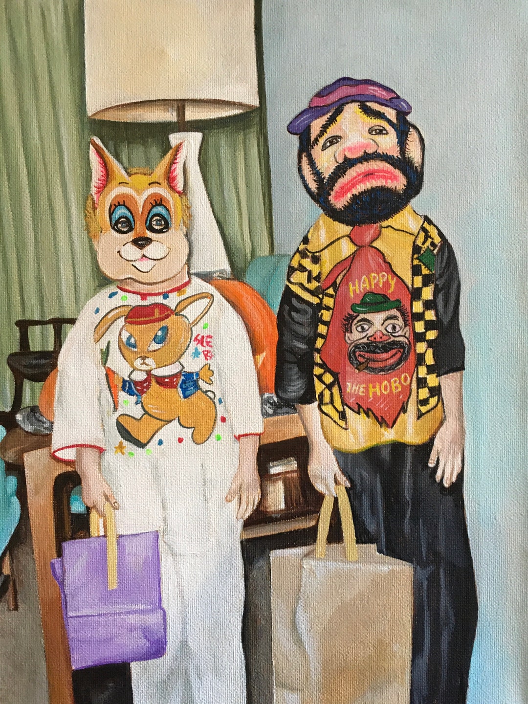 Woodland Creature and Hobo Plastic 1970s Halloween Costumes - Etsy