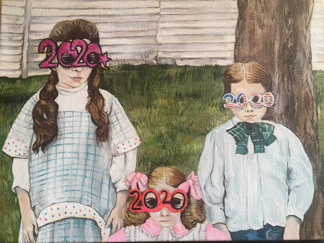 Shades of 2020 Painting by Reverend Jen - Etsy