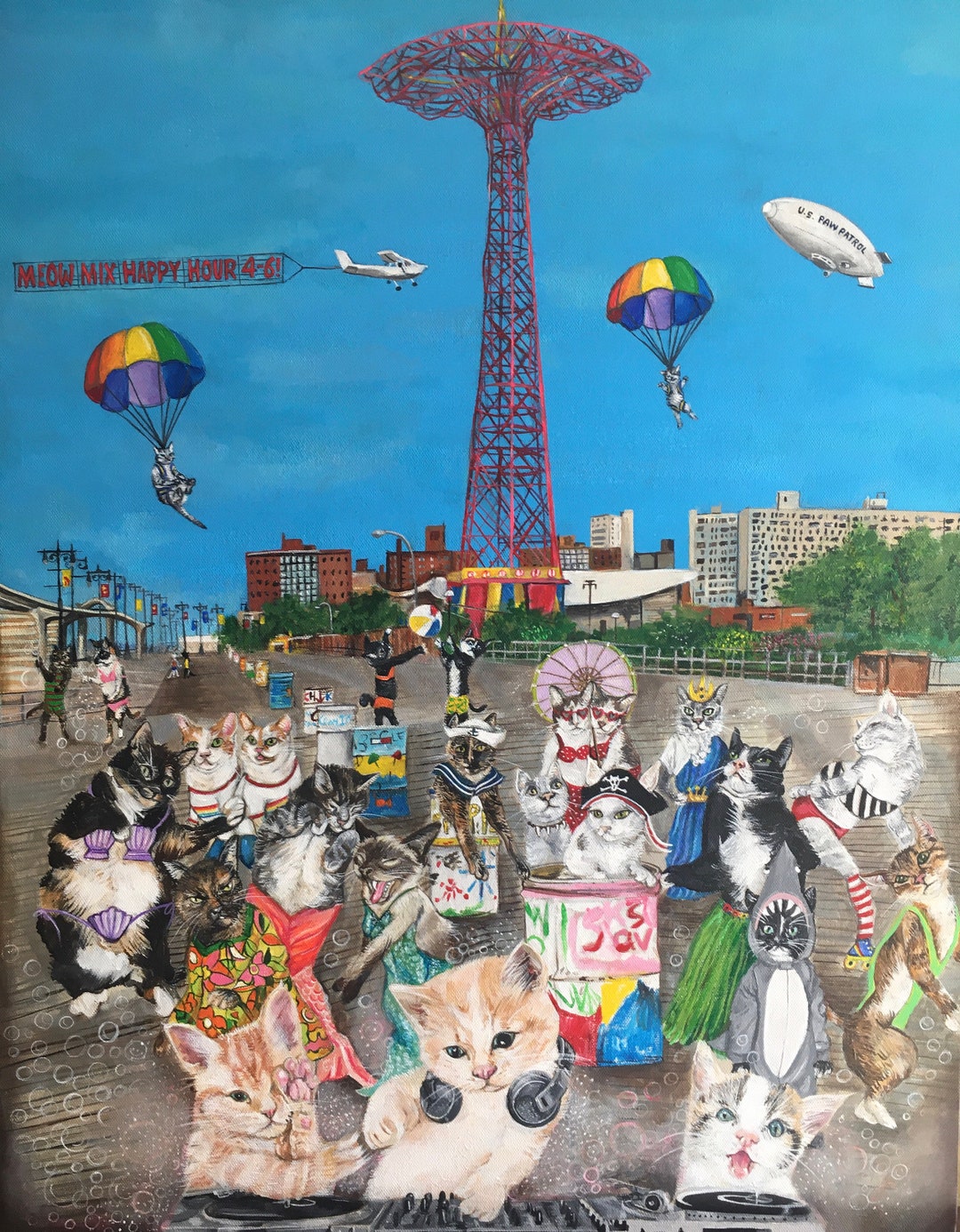 Boogie Fever Print - Etsy