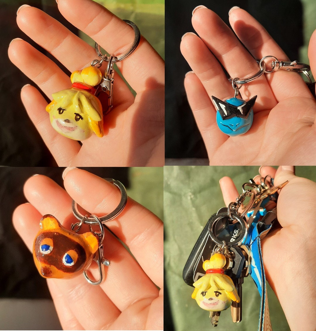 Custom Character Keychain - Etsy