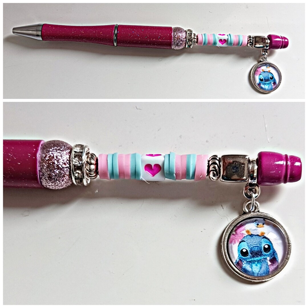 Personalized Pearl Pen Cartoon Character Child Girl Gift - Etsy