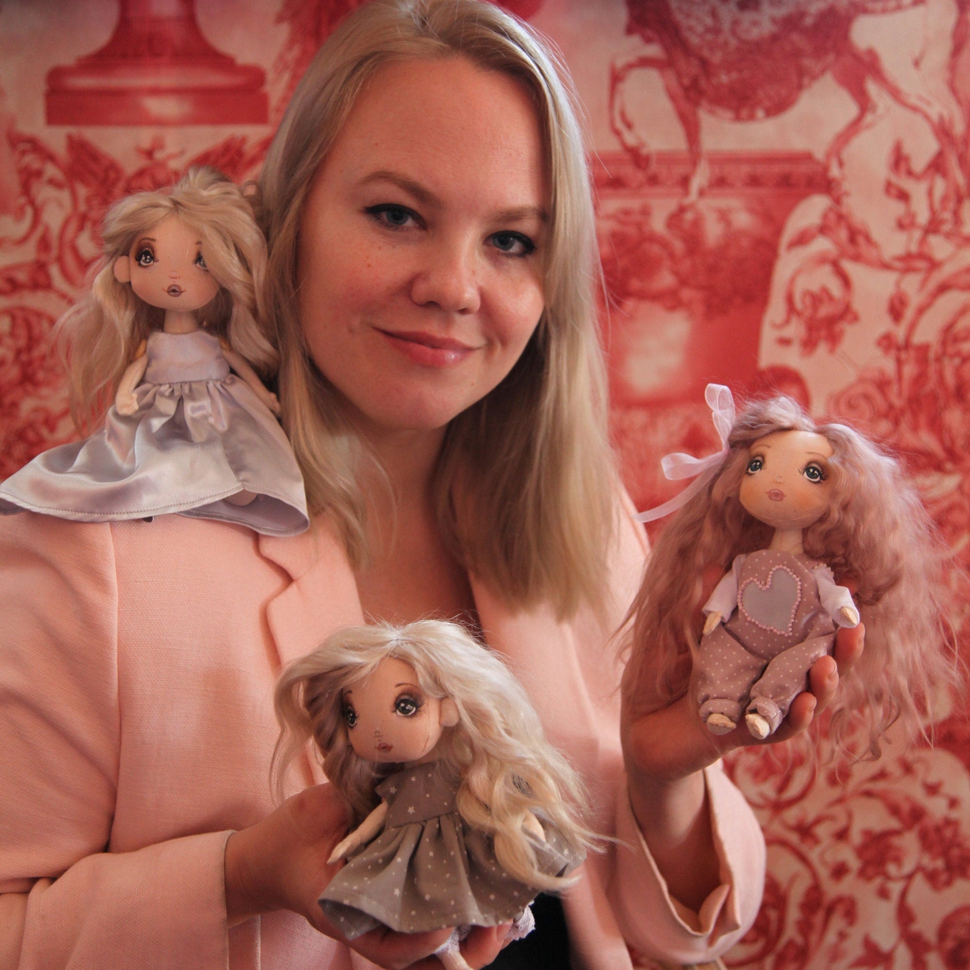 Sewing PDF Video Tutorial, Cloth Doll Pattern, Textile Doll Pdf ...