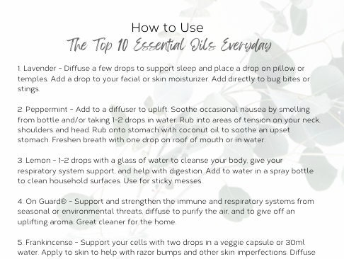 Doterra Host Pack FULLY EDITABLE Canva Template Invite to Essential Oil ...