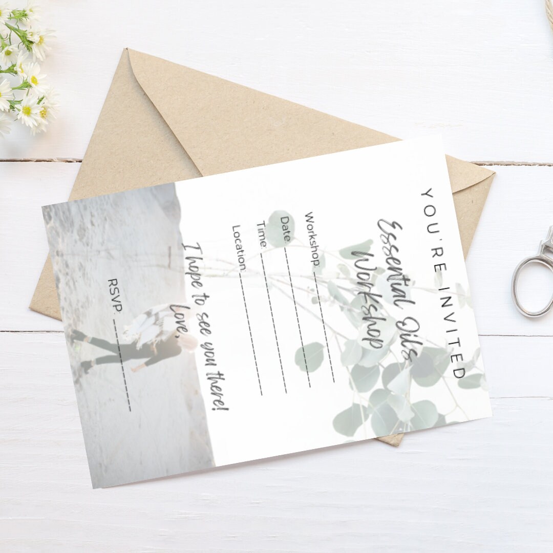 Doterra Host Pack FULLY EDITABLE Canva Template Invite to Essential Oil ...