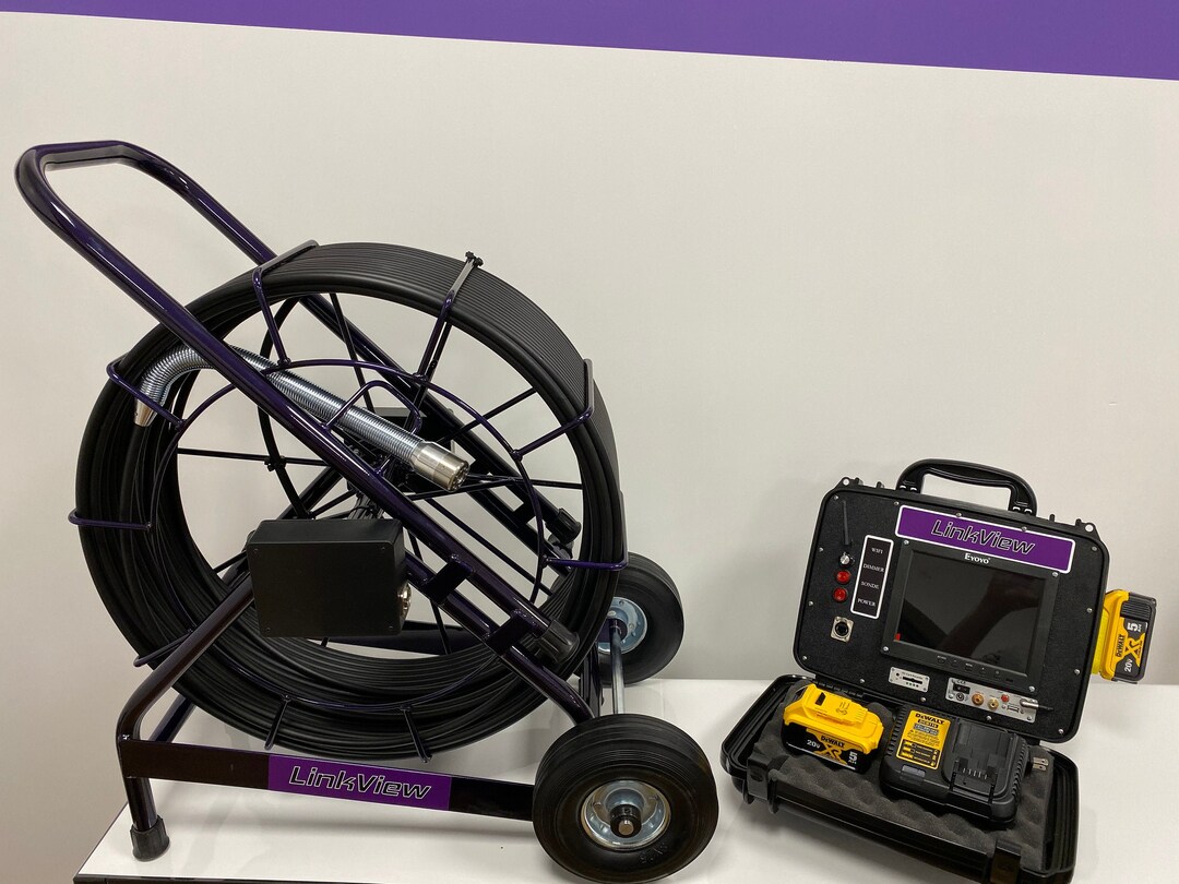 LV Pipe Genius 200' Pipe Inspection Camera W/512hz Sonde Included - Etsy