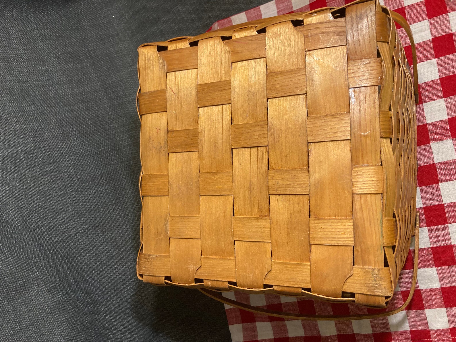 Vintage West Rindge Picinic Basket Made in NH - Etsy