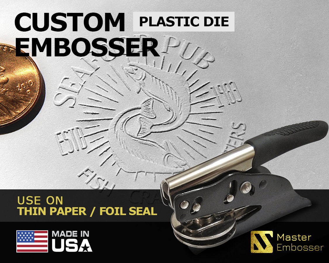 Custom Embosser / Monogram Embosser / Personalized Embosser / Address ...