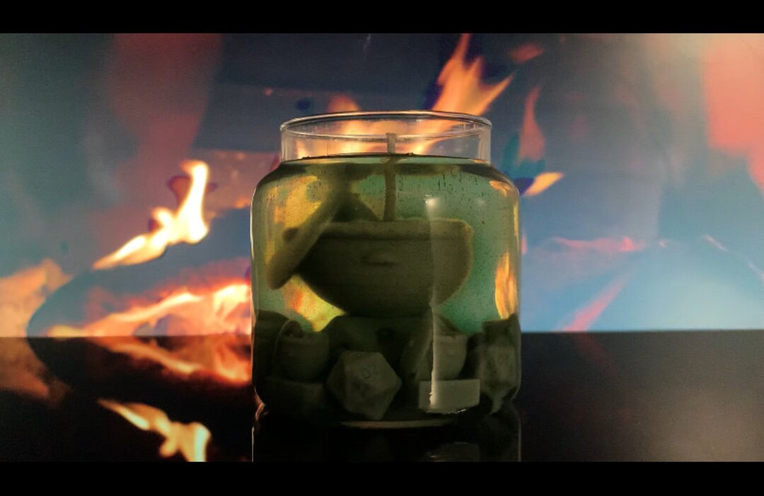 Hag's Cauldron Candle: Fantasy Adventure Candle. 11, 17, or 25 Oz TTRPG ...