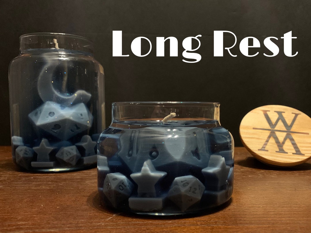 Long Rest Candle: Fantasy Adventure Candle. 11, 17, or 25 Oz TTRPG ...