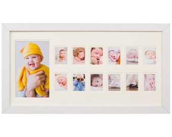Personalised My First Year Square Photo Frame | Etsy