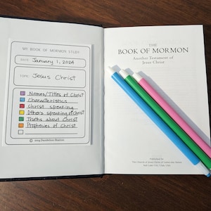 Book of Mormon Study Ideas, 35 Ways to Study the Book of Mormon, LDS ...