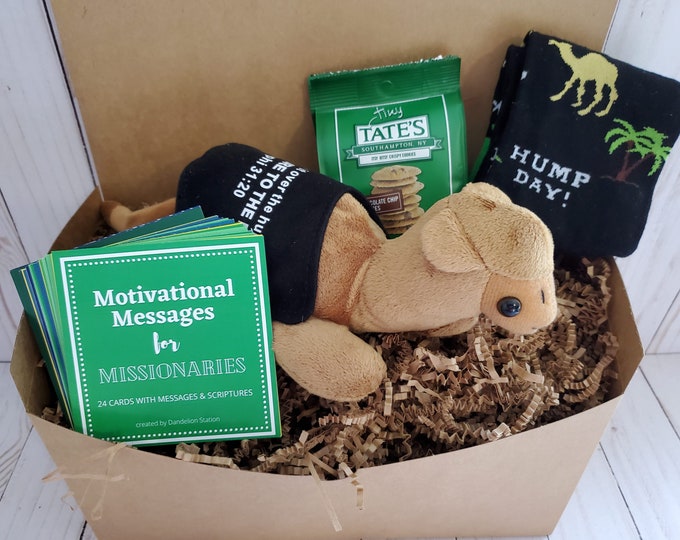 Hump Day Missionary Camel Half Way Care Package, LDS Missionary Care ...