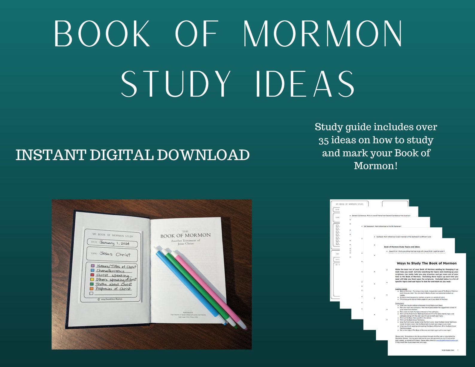 Book of Mormon Study Ideas, 35 Ways to Study the Book of Mormon, LDS ...