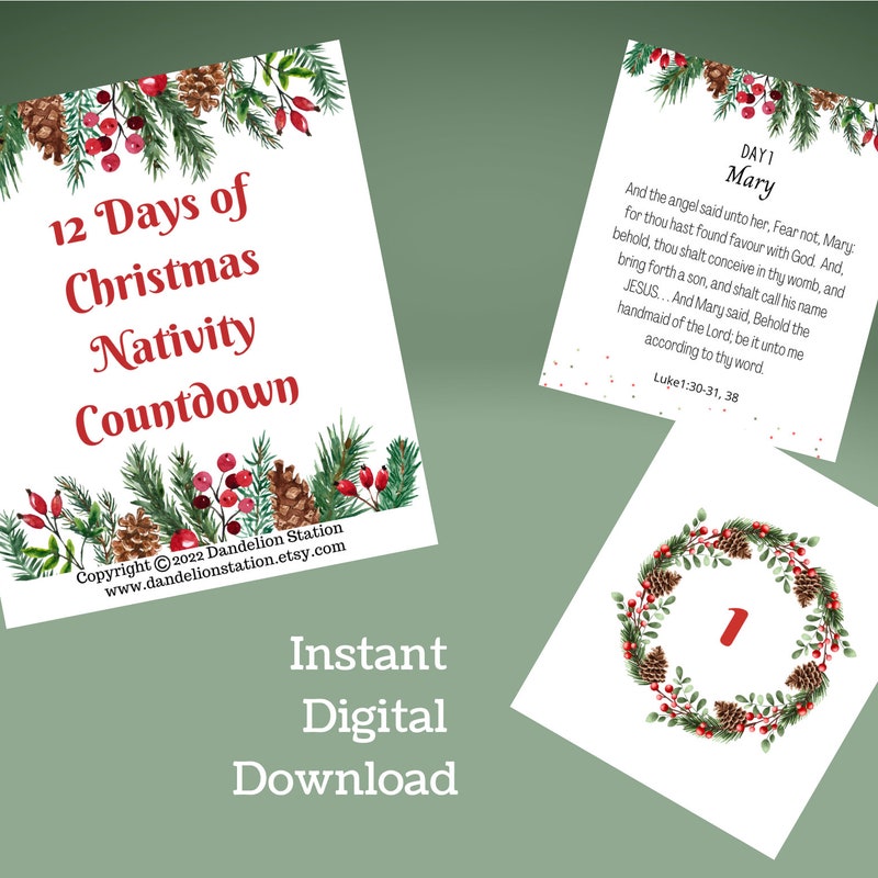 12 Days of Christmas - Etsy