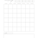 Blank Portrait Monthly Calendar - Etsy