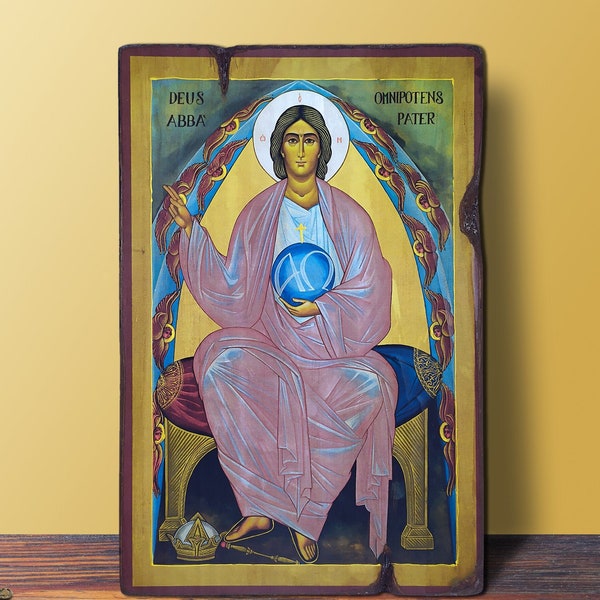 God the Father Icon - Etsy