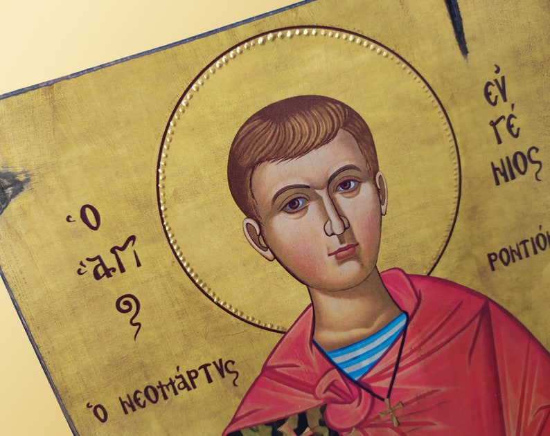 SAINT EUGENE RODIONOV Icon the New Martyr Orthodox Handmade - Etsy