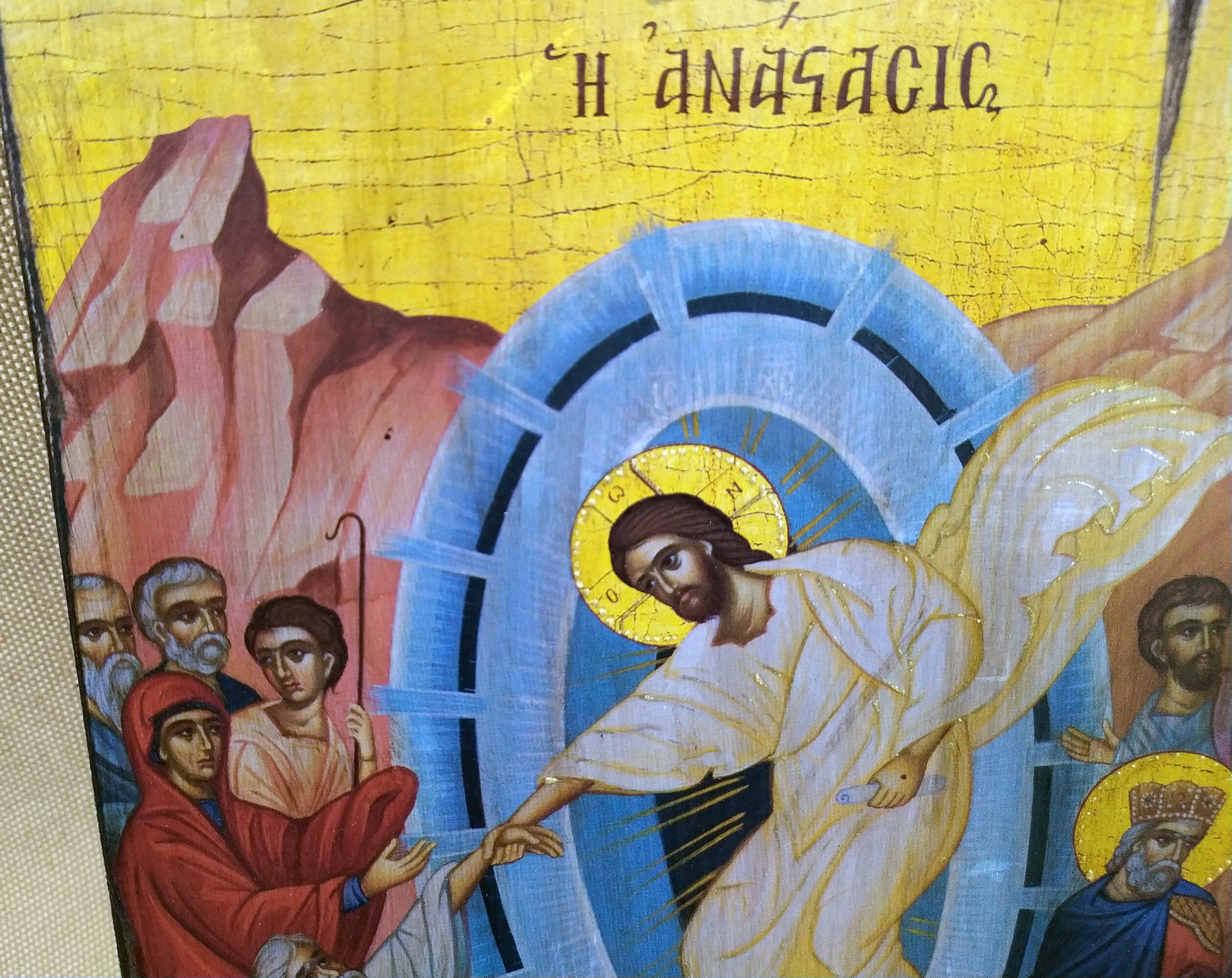 Resurrection Icon of Jesus Our Lord Rising From the Dead - Etsy