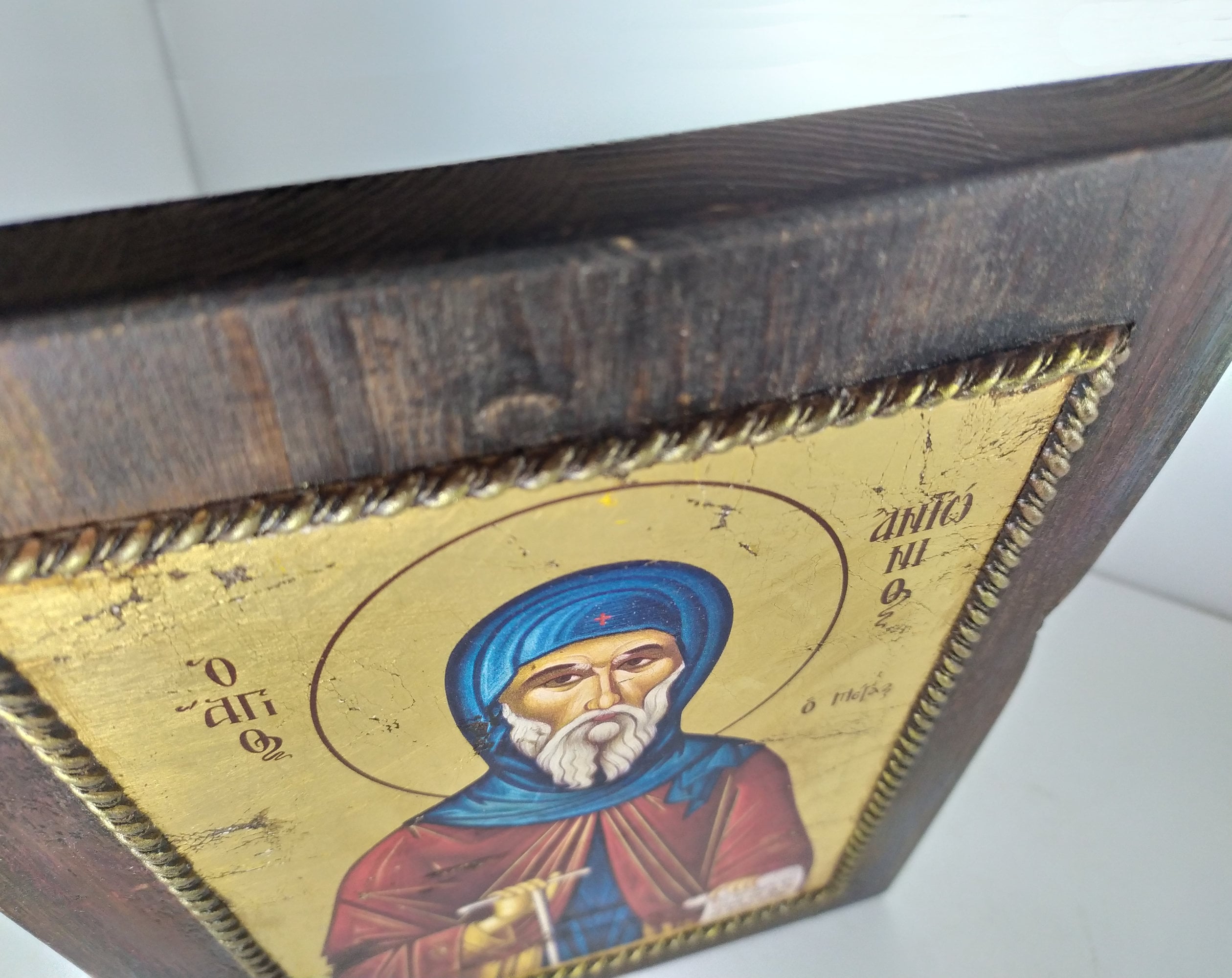 Saint Antony Icon LARGE Premium Quality Serigraph on Cotton - Etsy