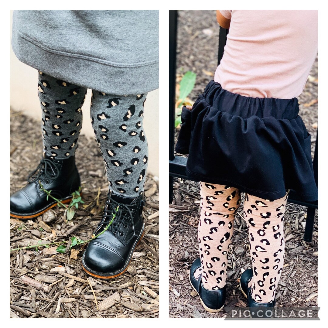 Leopard Print Tights - Animal Print - Cheetah Print - Etsy