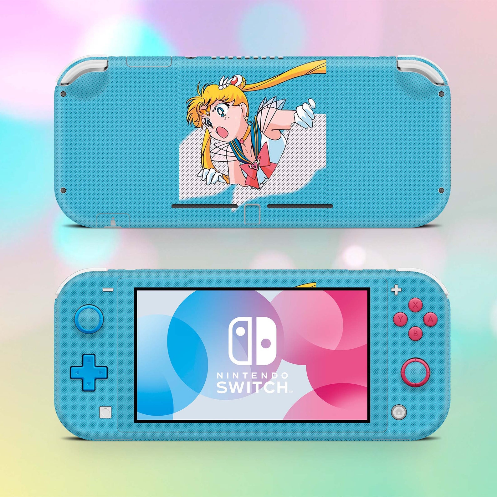 Cute Anime Nintendo Switch Skin Gamer Console Sticker Joy Con | Etsy
