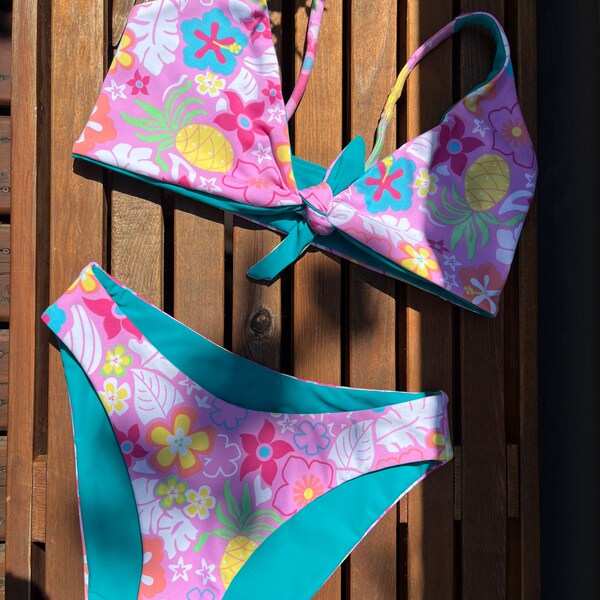 Reversible Bikini Set - Etsy