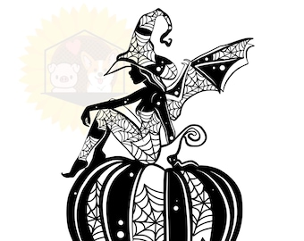 Witch Window Decal - Etsy