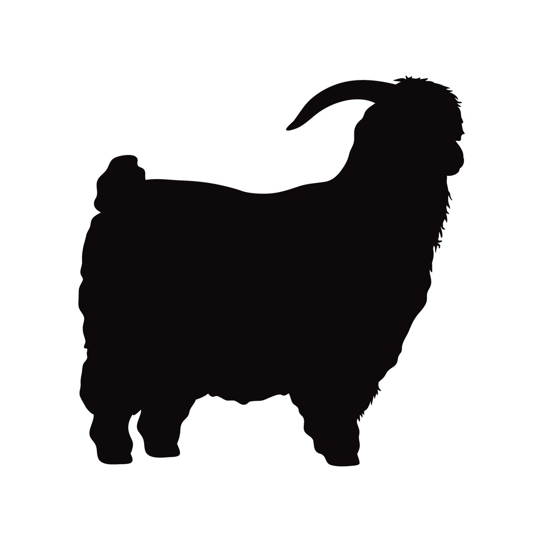 Goat Vinyl Decal, Goat Decal, Goat Sticker, Goat Decal for Car, Goat ...