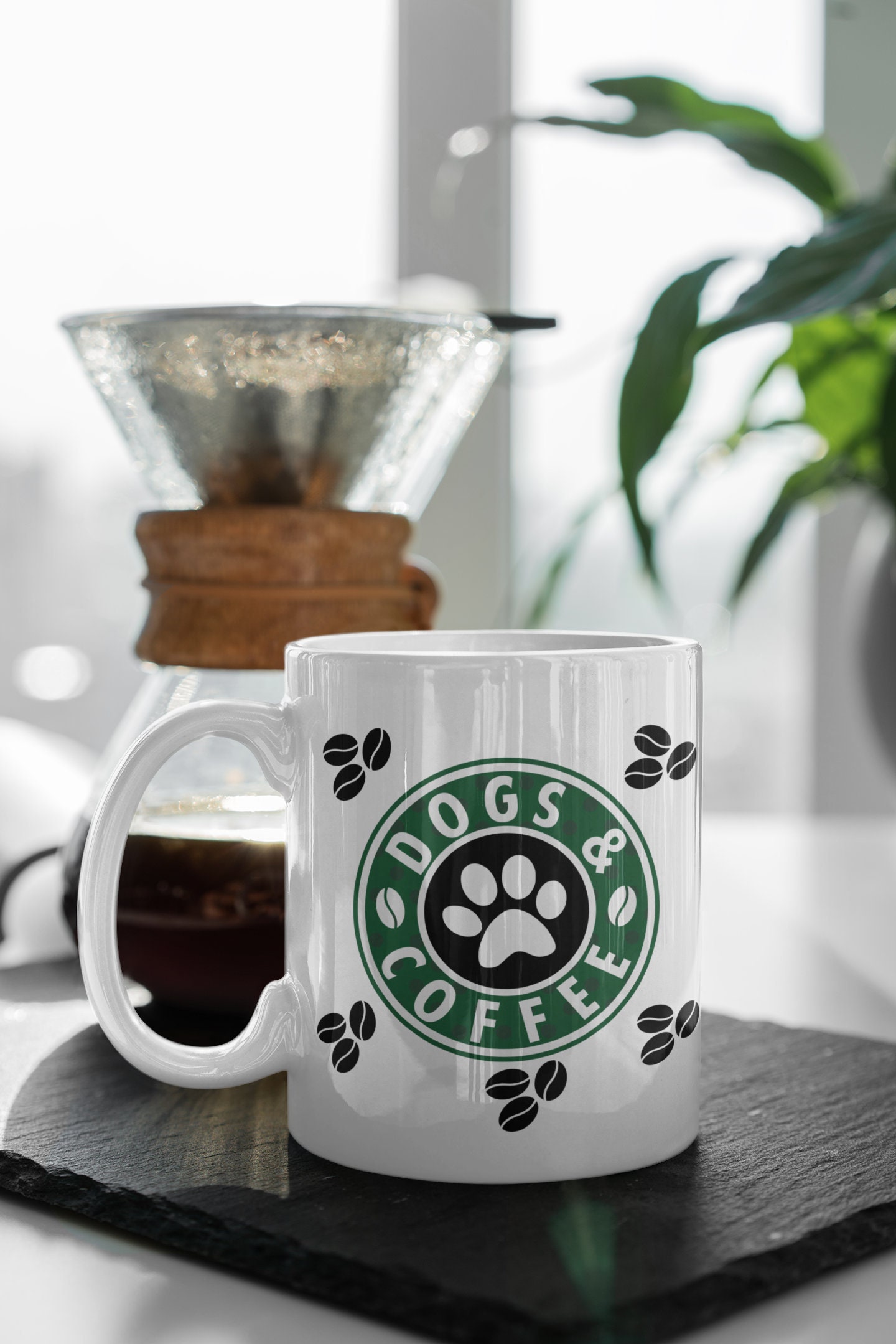 Dogs & Coffee Mug Dogs and Coffee Cup Coffee Lover Mug Dog | Etsy