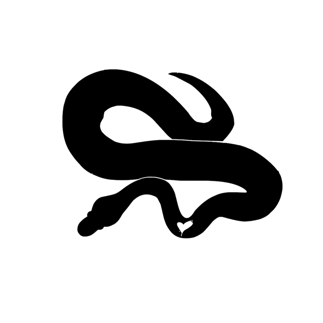 Python Vinyl Decal: Handmade Snake Sticker for Car, Tumbler - Etsy