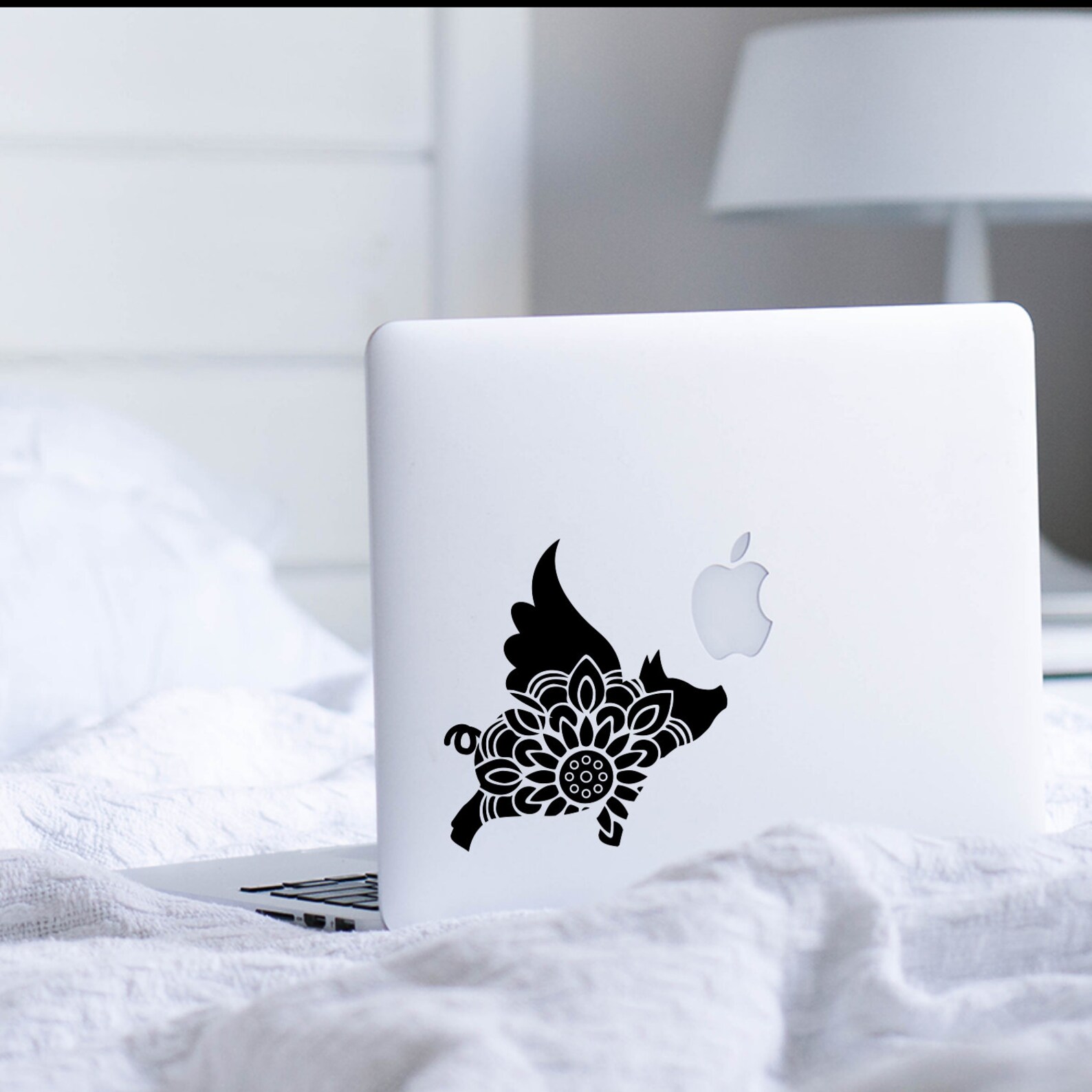 Pig Vinyl Decal Pig Decal Car Pig Laptop Decal Pig Gift | Etsy