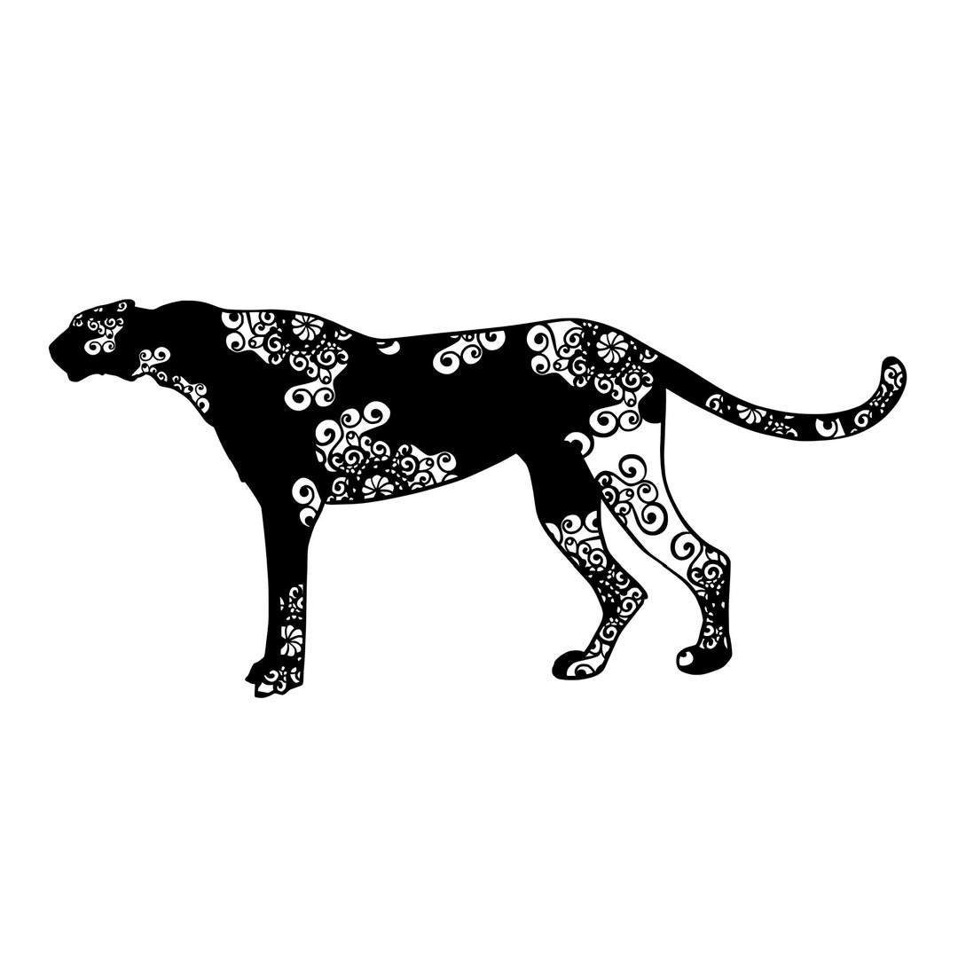 Cheetah Decal, Cheetah Vinyl Decal, Big Cat Lover Gift, Cheetah Sticker ...