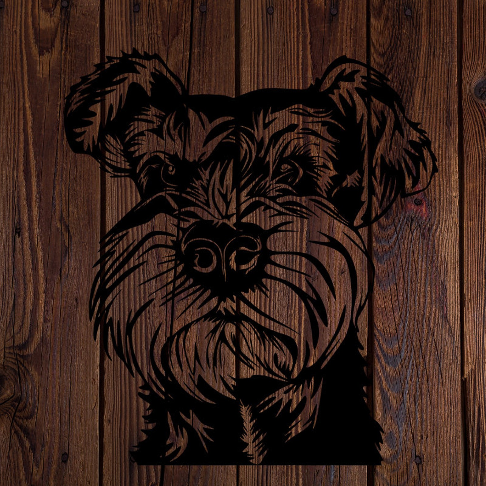 Schnauzer Vinyl Decal Mini Schnauzer Decal Truck Window | Etsy