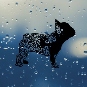 Frenchie Vinyl Decal, French Bulldog Sticker, Frenchie Sticker ...