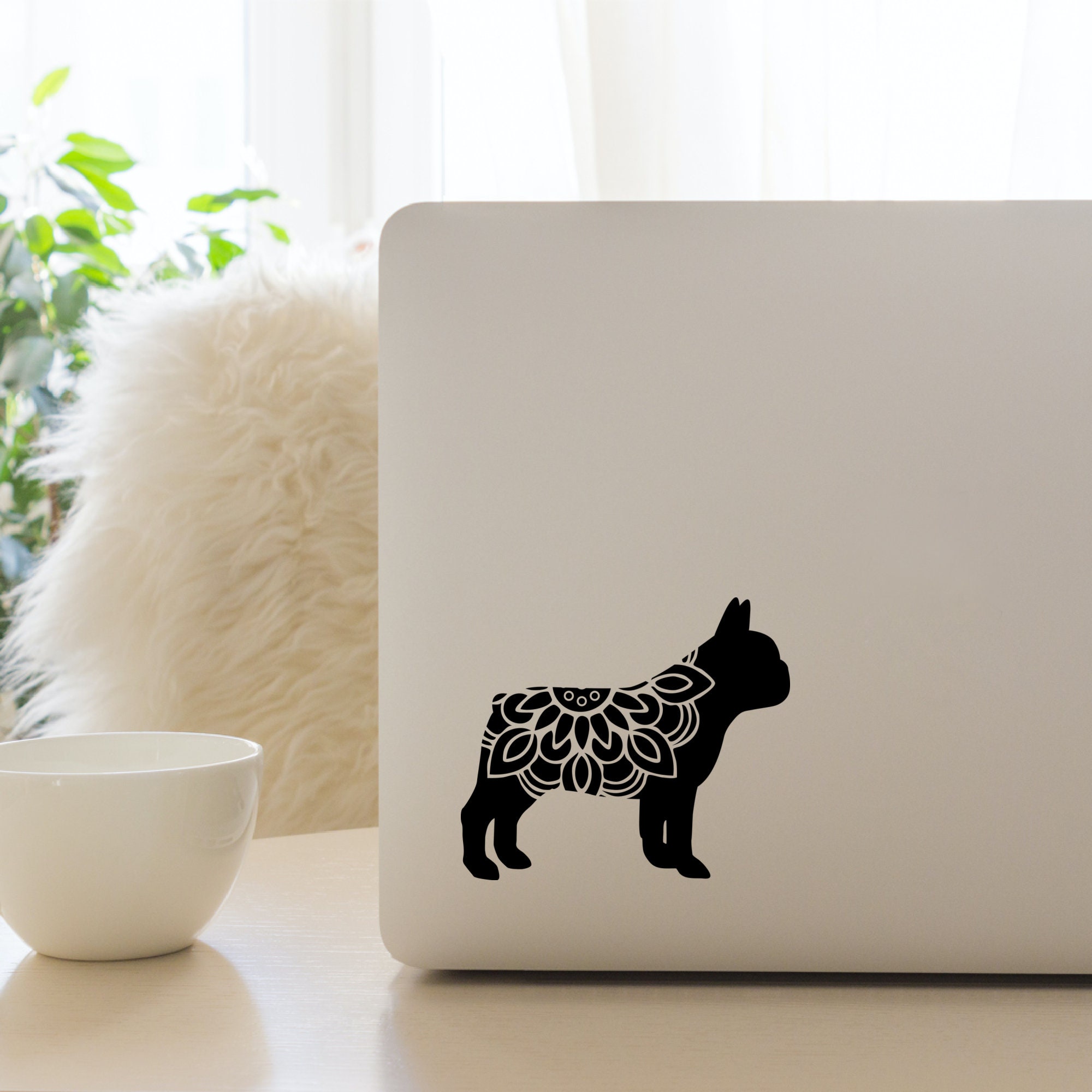 Frenchie Vinyl Decal French Bulldog Sticker Frenchie - Etsy