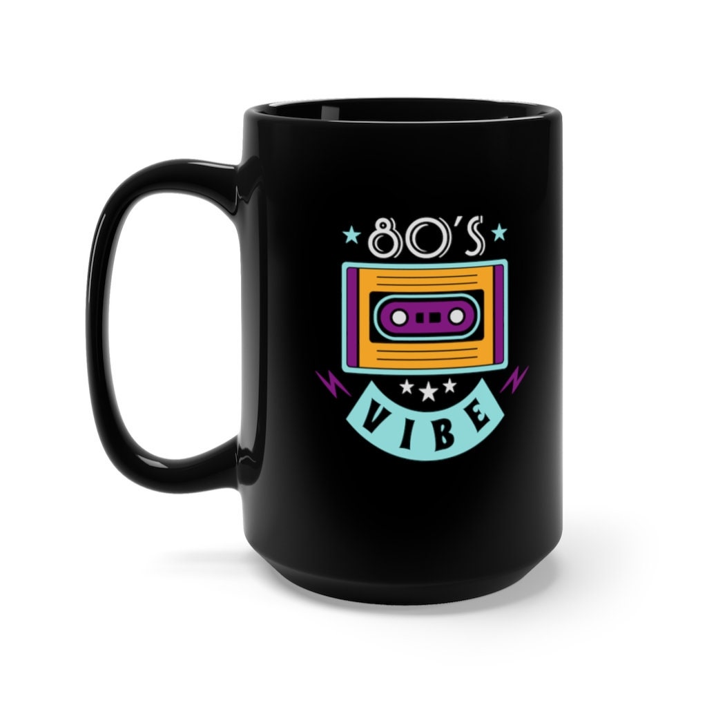 80's Vibe Mug 80's Coffee Mug 80's Lover Gift | Etsy