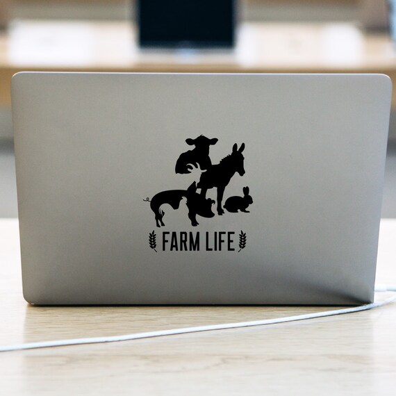 Electronics & Accessories Handmade Cow Decal Farm Life Gift Farm Life ...