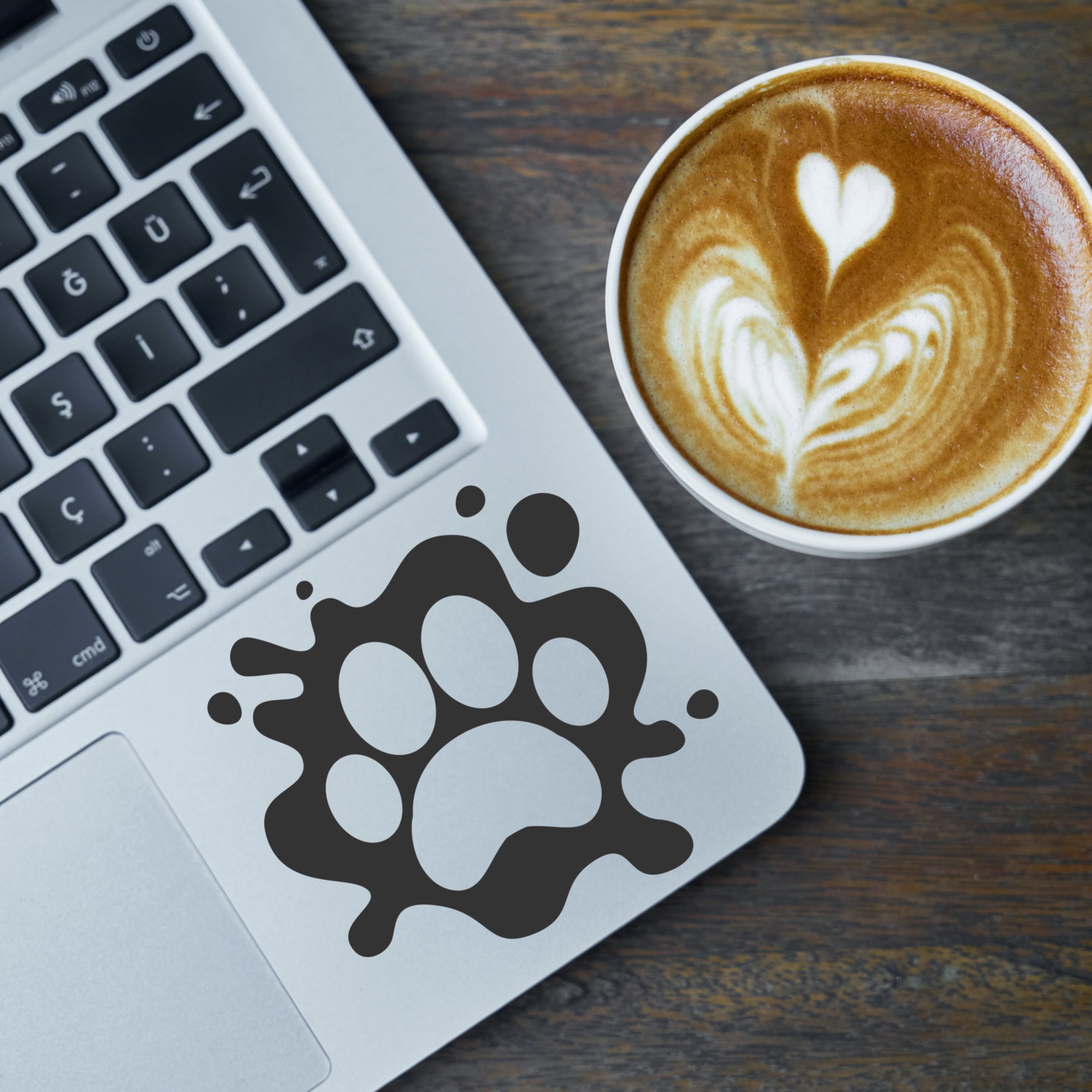 Paw Print Decal Paw Print Sticker Vinyl Tumbler Decal Dog - Etsy