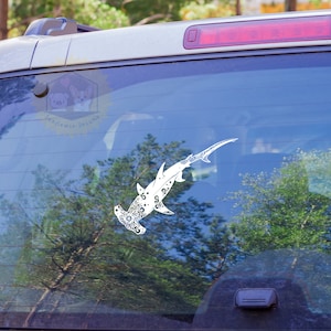 Hammerhead Shark Mandala Decal: Car, Tumbler, Wall Art - Etsy