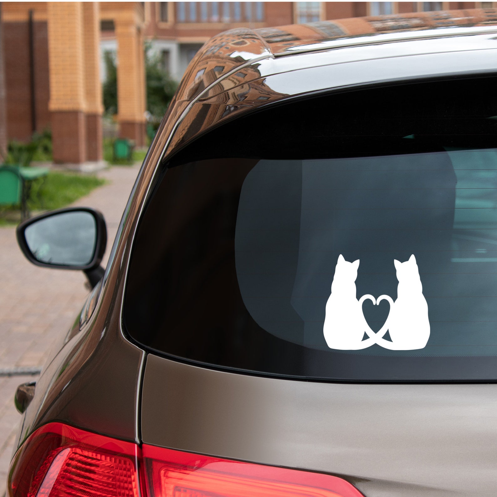 Cat Vinyl Decal Cat Decal Cat Decal Car Cat Sticker Cat | Etsy