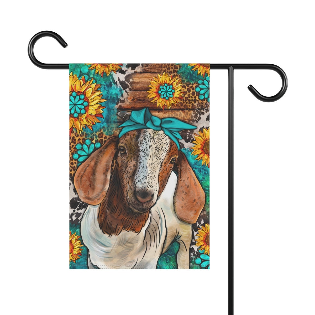 Goat Banner Goat Garden Banner Garden Goat Flag Goat Lover - Etsy