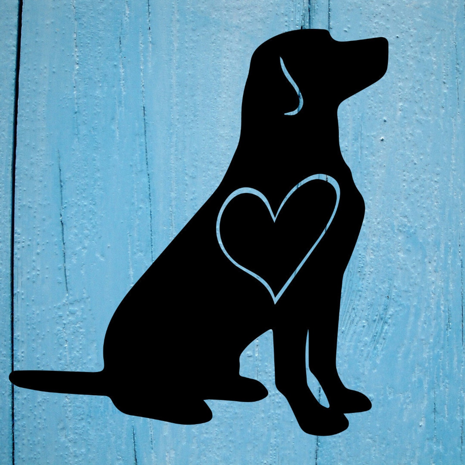 Labrador Retriever Vinyl Decal: Car, Tumbler, and Wall Sticker - Etsy