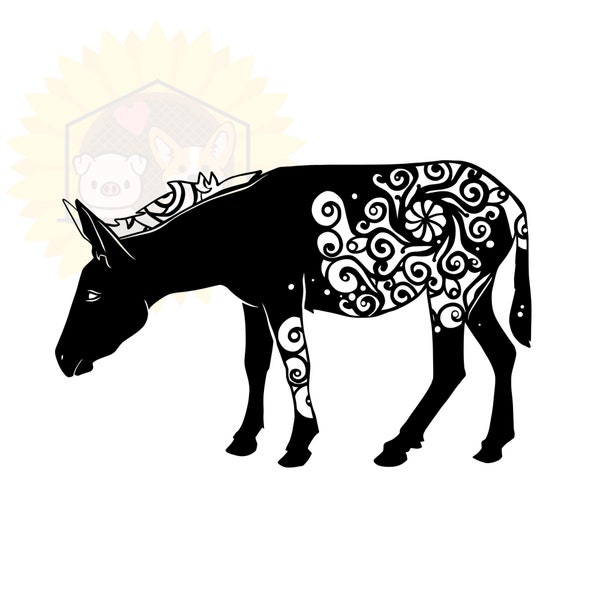 Mule Decal - Etsy