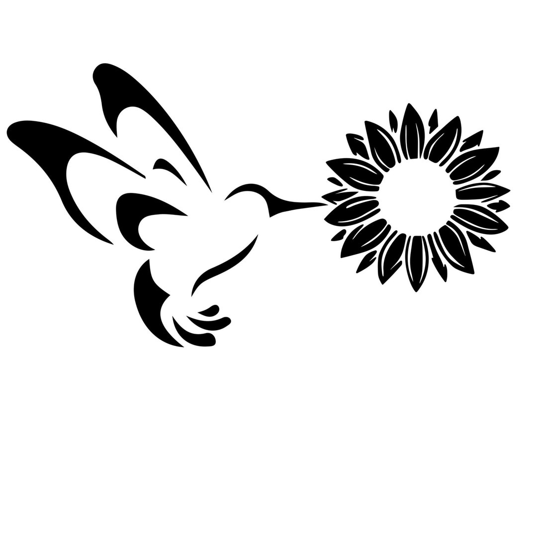 Hummingbird Vinyl Decal, Hummingbird Decal, Hummingbird Sticker, Decal ...